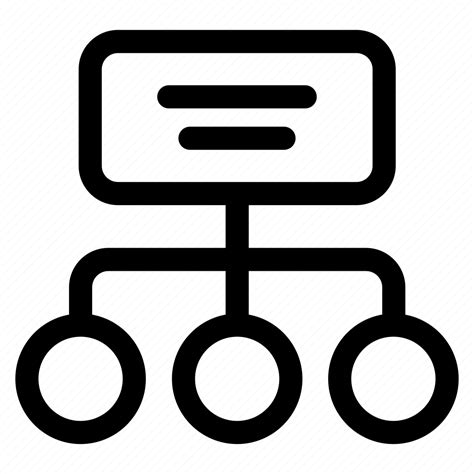 Hierarchy Chart Organization Structure Icon Download On Iconfinder