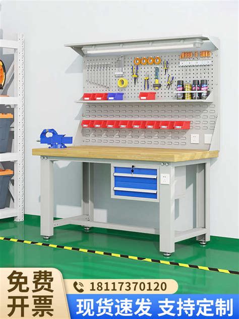 Heavy Duty Solid Oak Workshop Repair Beech Wood Assembly Bench School Workbench Laboratory Tabl