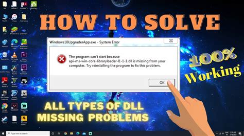 How To Fix All DLL File Missing Error In Windows PC Windows YouTube