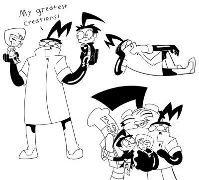 Professor Membrane Cosplay Dib Membrane Comic Dib Membrane Plush