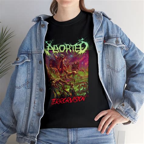 Aborted Terrorvision Band Album T Shirt Metal Rock Music Sizes S