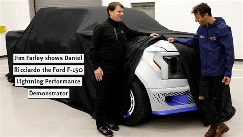Ford Ceo Jim Farley Teases Performance F 150 Lightning Concept Rumored