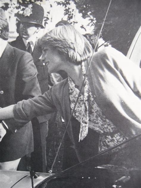 17 July 1981 Lady Diana Spencer Returns To The Young England