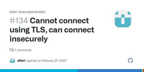 Cannot Connect Using Tls Can Connect Insecurely · Issue 134 · Evan