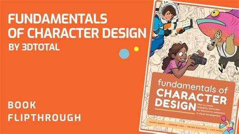 fundamentals of character design by 3dtotal book flipthrough youtube