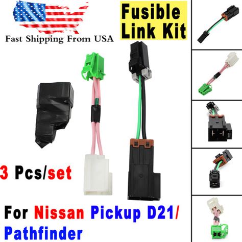 For Nissan Hardbody Pickup D21 Pathfinder A Set Fusible Link Kit Plug