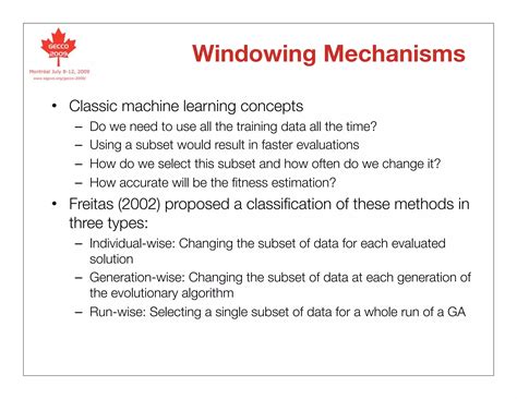 Large Scale Data Mining Using Genetics Based Machine Learning Ppt