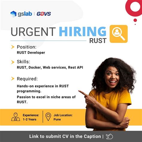 gs lab on linkedin hiring rust hiring