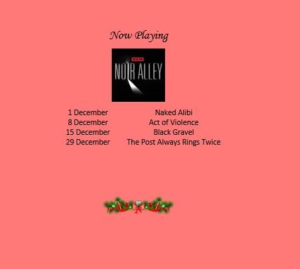 Turner Classic Movies Fan Site Tcm Noir Alley Schedule For Sunday 1