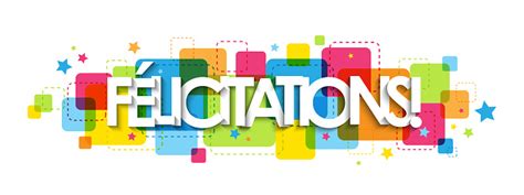 Felicitations Colorful Typography Banner Stock Illustration Download