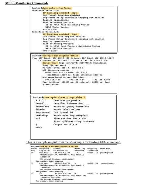 Explanation Of Label Switching And MPLS PDF Connect Techs
