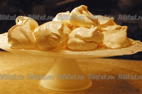 Как приготовить безе в домашних условиях 6 фото в рецепте