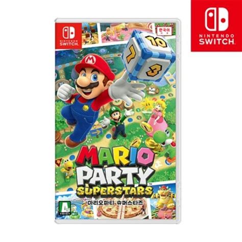 Nintendo 닌텐도 스위치 마리오 파티 슈퍼스타즈 핫트랙스