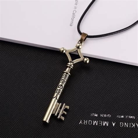 Porte Clés De Cosplay Pour Collier Attaque Des Titans Eren Pendentif