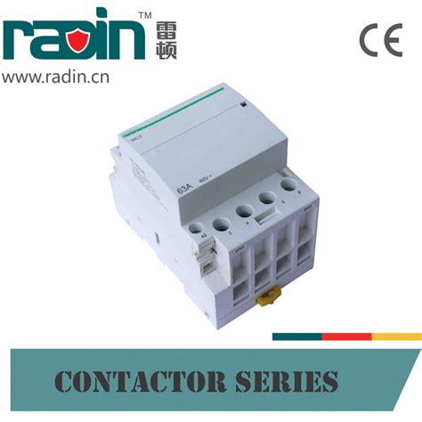 Wct 63a 4p Din Rail Mounted Ac Contactor Din Rail Contactor And Modular Contactor