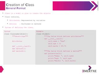 Python Programming Classes Objects PDF