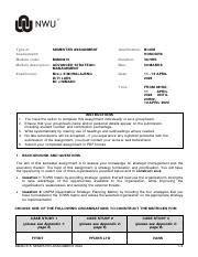 BMAN 615 Semester Assignment April 2022 Final Pdf Type Of Assessment SEMESTER ASSIGNMENT