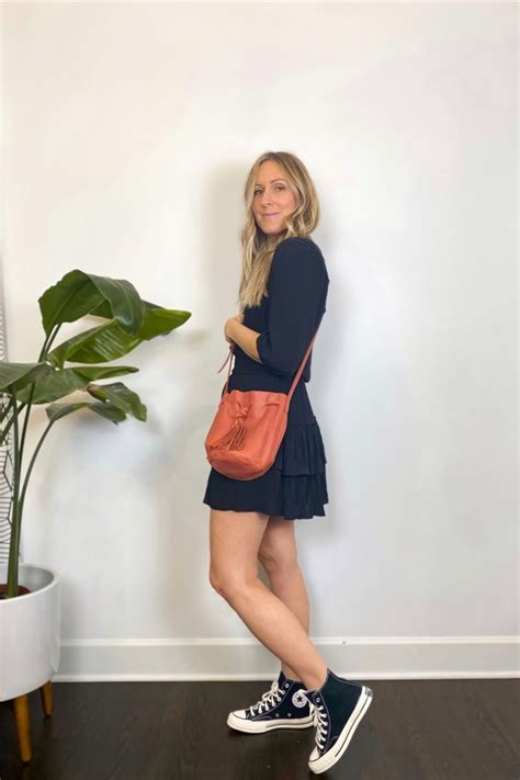 Black Mini Dress Converse Chuck 70 High Tops Mini Black Dress