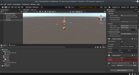 Simple Planetary Orbit Simulation With Unity D Gigi Labs