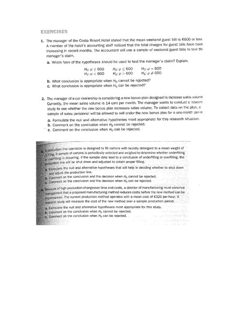 Exercises Lecture 6 Edition 3 FSFG13 Studocu