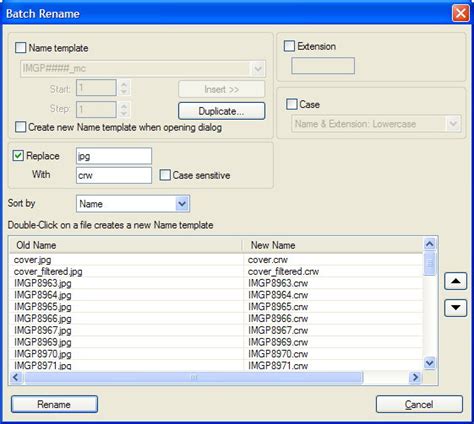 Batch Renaming File Extensions