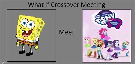 What If Spongebob Met The Mlp Eg Mane 7 By T5e21 On Deviantart