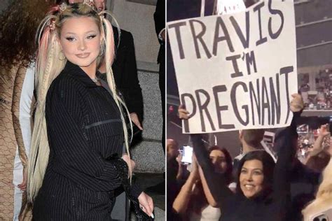 Travis Barkers Daughter Alabama Celebrates Kourtney Kardashians