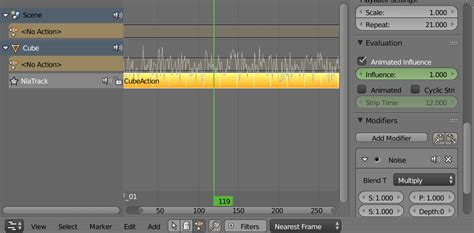 animation how to apply fcurve modifiers on top of each other like