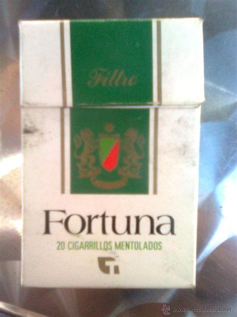 Paquete Cajetilla De Tabaco Fortuna Mentolad Comprar Paquetes De Tabaco Antiguos Y De