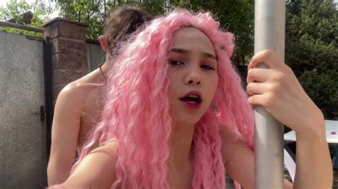 fucking on the street with a friend