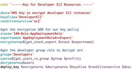 Create A Kms Key For The Sandbox Account With Organization Role By