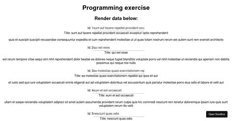 iq render data forked codesandbox
