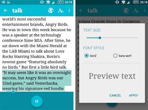 최고의 텍스트 음성 안드로이드 앱 텍스트를 음성으로 변환