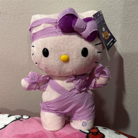 Hello Kitty Halloween Mummy Sidestepper With Purple Depop