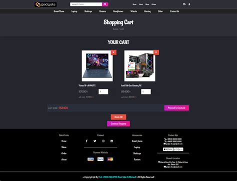 GitHub KaziSifatAlMaksud Gadget Shop Management System Click The YouTube Link To View The