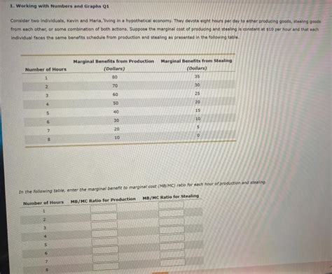 solved 1 working with numbers and graphs q1 consider two
