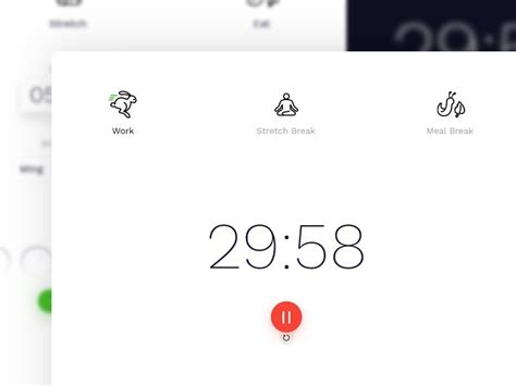 Timer Web App Design