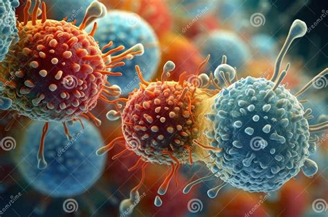 Clandestine Macro Virus Cell Generate Ai Stock Illustration