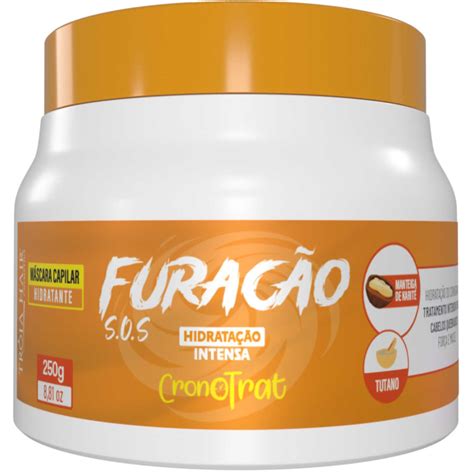 Máscara Hidratante Sos Furacão Cronotrat 500g Troia Hair Troia