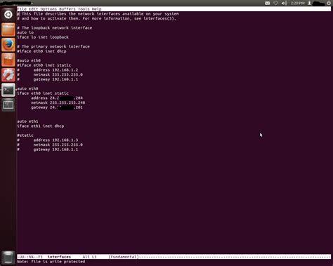 Linux Unable To Assign External Static IP Etc Init D Networking Restart Hangs Super User