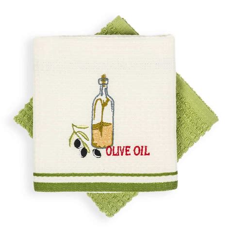 ARYA HOME COLLECTION Набор Кухонных Полотенец Olive купить по цене 669 ...