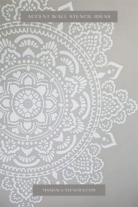 Mandala Stencils For Stunning Accent Wall Art