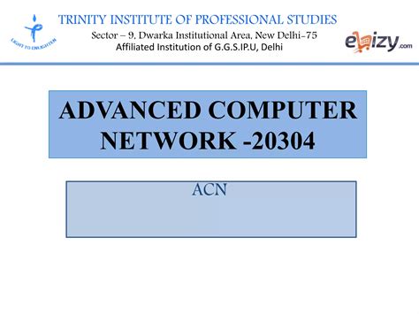 advanced computer network pptx