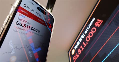 냉온탕 오가는 비트코인5600만원까지 밀려