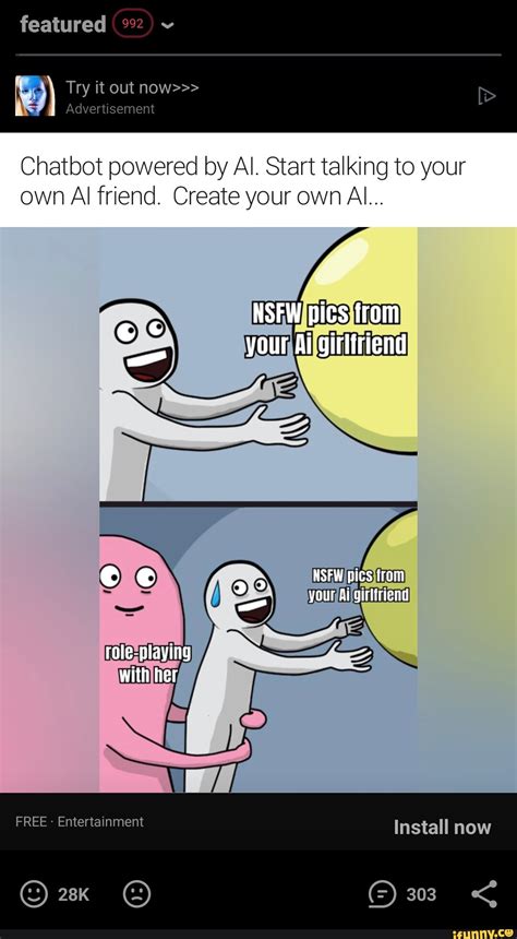 Chatbot Powered By Al Start Talking To Your Featured Try It Out Now Advertisement Own Al