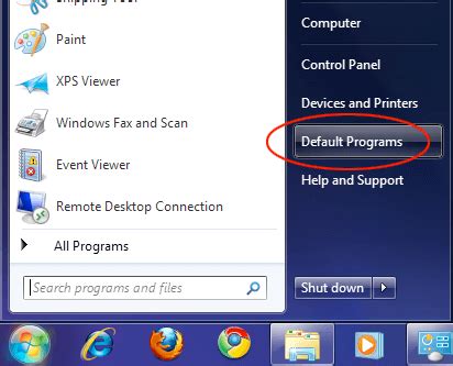 How Do I Choose Default Programs To Open Files In Windows