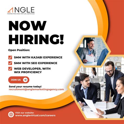 Angle Marketing And Virtual Services On Linkedin Hiring Smm Webdev