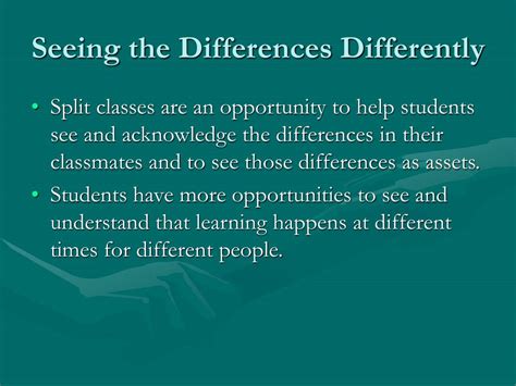 Ppt Unit Development In Split Classes Powerpoint Presentation Free