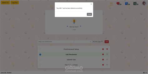 MEAN Responsive To do List Web Application مستقل
