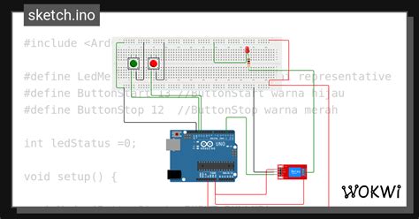 Stop Start With Microcontroller Arduino Uno Wokwi Esp32 Stm32